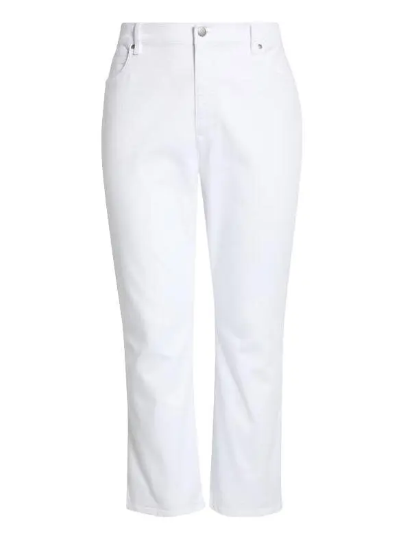 Eileen Fisher Ankle Kick Flare Leg Jeans - White