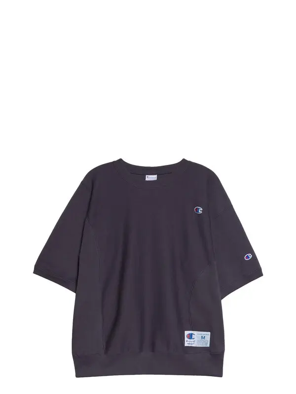 Undercover X Champion Short Sleeve Sweatshirt - Gray Purple