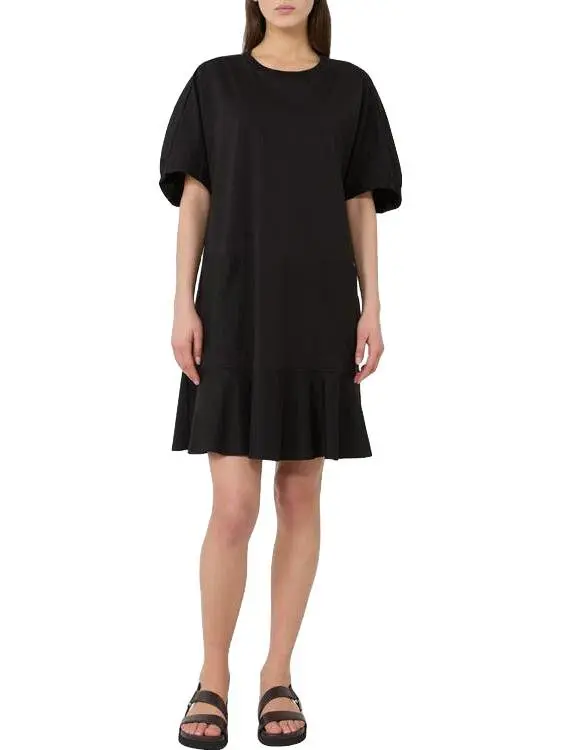 MM BY MAX MARA Crewneck T-shirt Dress - Black