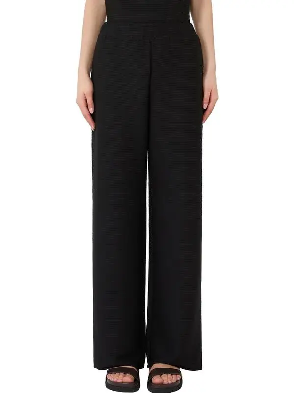 MM BY MAX MARA Freccia Pull-on Jersey Pants - Black