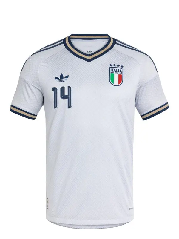 Adidas Italy 26 Away Authentic Chiesa Jersey Aeroblue - Aeroblue / Soccr-ity-2w9