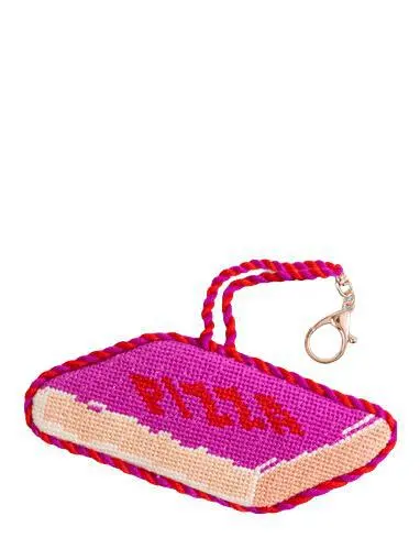 FURBISH Pizza Box Bag Charm - Pink