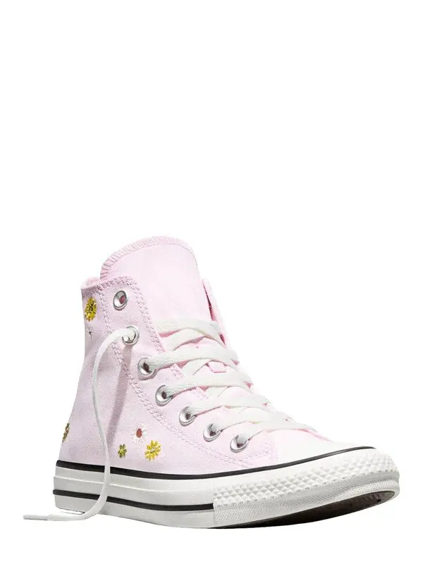 CONVERSE Chuck Taylor All Star Floral Embroidered High Top Sneakers - New Found Bloom/in The Weeds