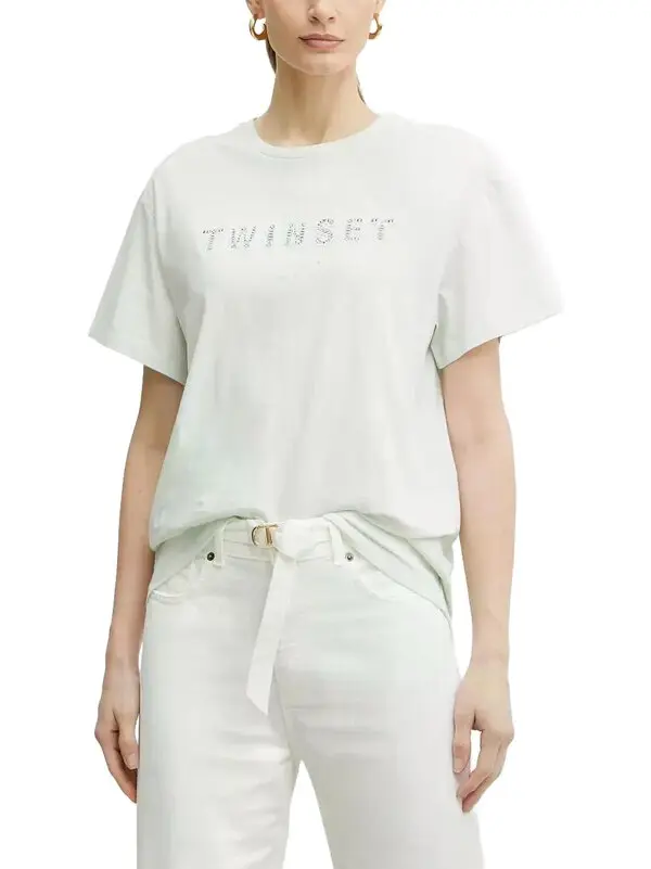 TWINSET Logo-embellished T-shirt - White