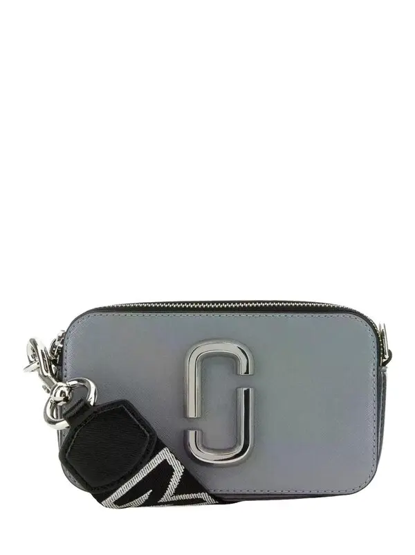 Marc Jacobs Leather Crossbody Bag - Grey