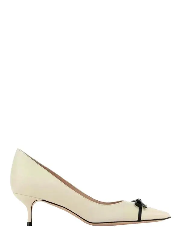 Valentino Garavani Bow Detail Heeled Pumps - Neutrals