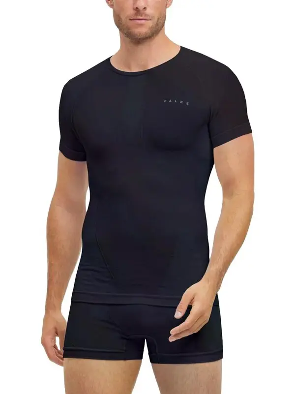Falke Seamless Short-sleeve Top - Black