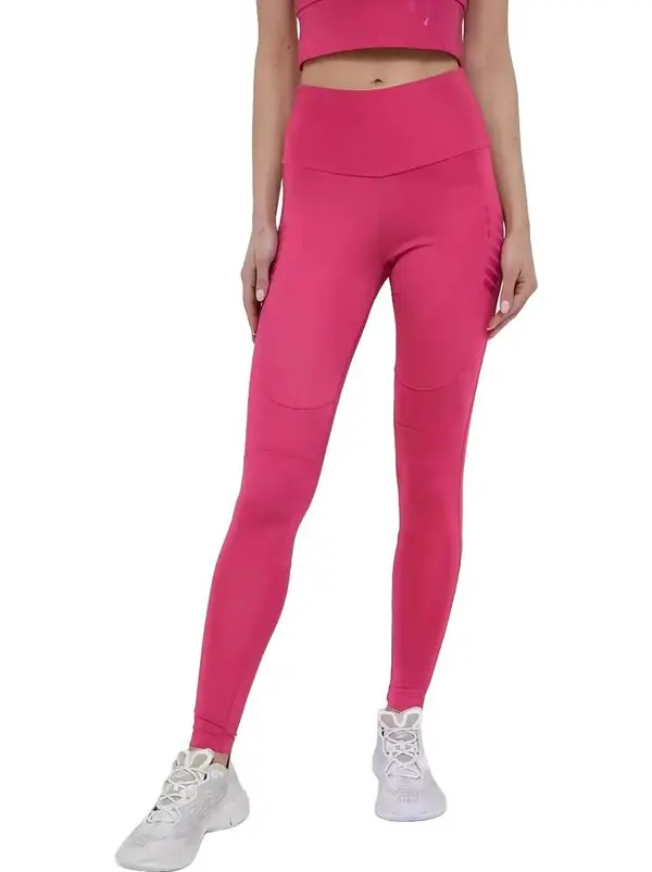 EA7 Striped-detail Leggings - Pink