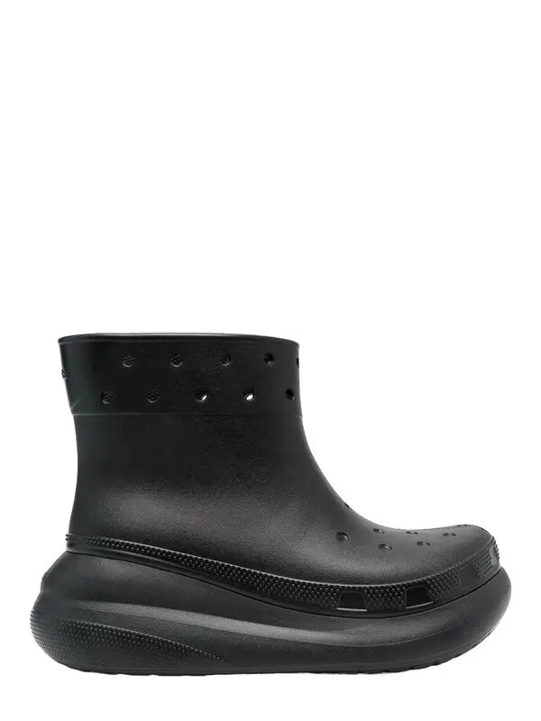 CROCS Platform Ankle Boots - Black