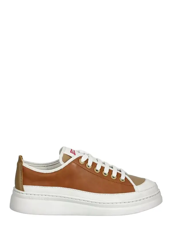 Camper Twins Panelled Platform Sneakers - Brown