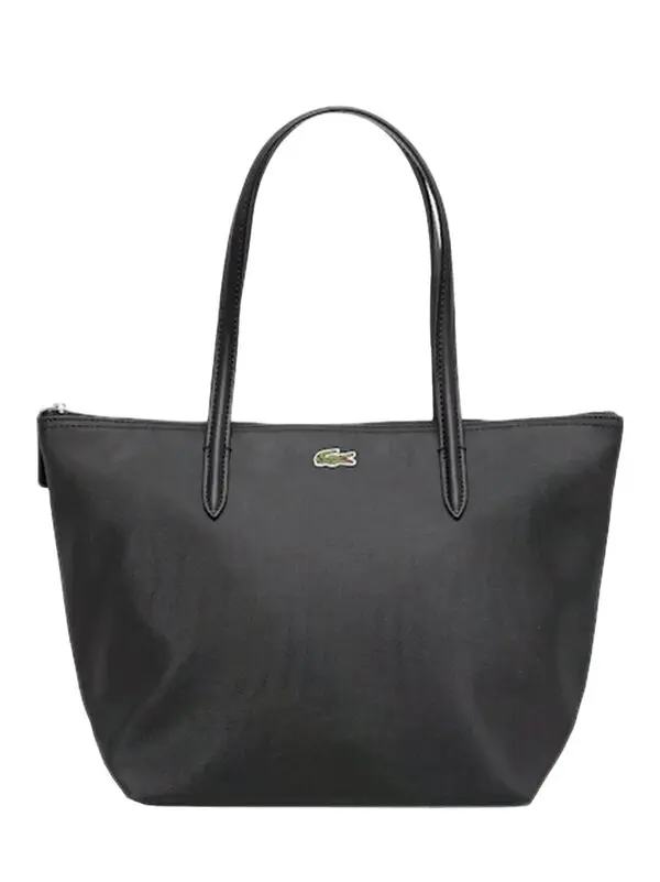 Lacoste Small Zip Tote - Black
