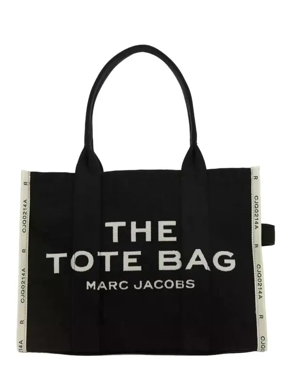 Marc Jacobs Large The Jacquard Tote Bag - Black