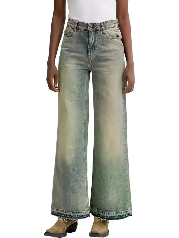 Zadig&Voltaire Frayed Denim Jeans - Blue