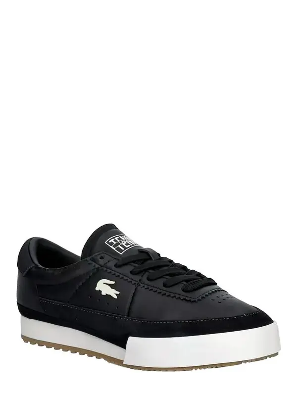 Lacoste Aura Leather Sneakers - Black