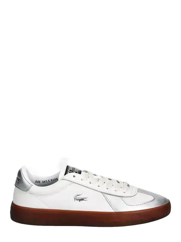 Lacoste Baseshot Pro Panelled Sneakers - White
