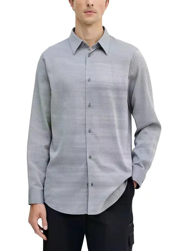 Armani Exchange Long-sleeves Shirt - Grey