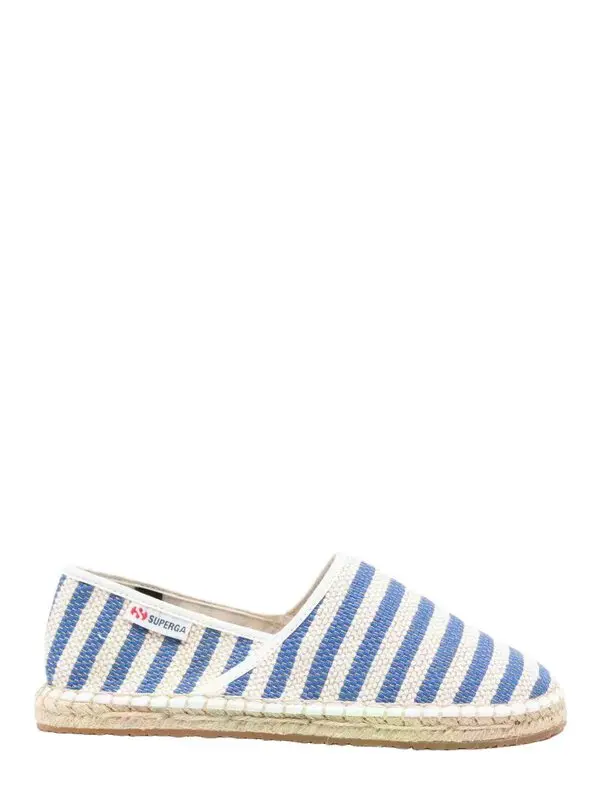 Superga 3009 Striped Espadrilles - Blue