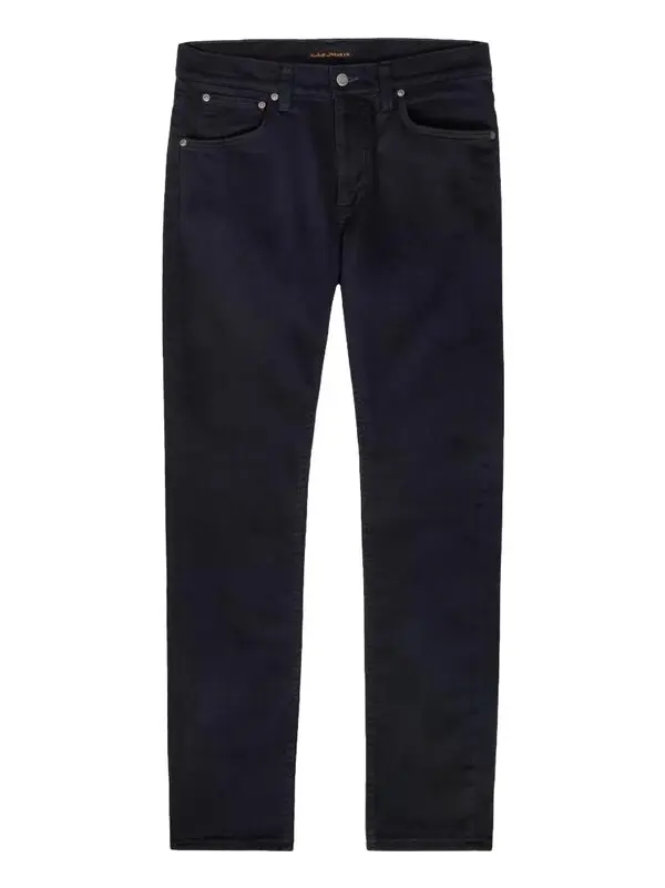 Nudie Jeans Lean Dean Five-pocket Jeans - Blue
