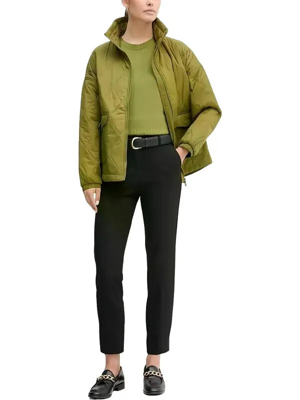 BENETTON Buttoned Trousers - Black