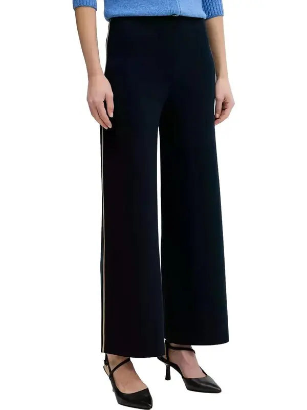 BENETTON Wide Leg Trousers - Blue