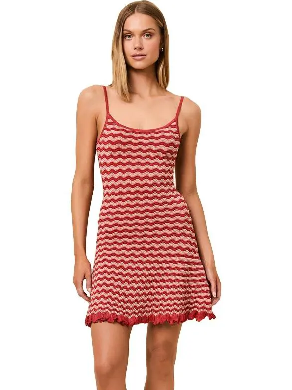 Solid & Striped Talia Mini Dress - Stripe