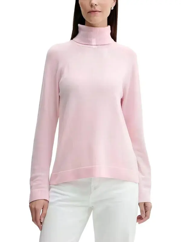 BENETTON Turtleneck Sweater - Pink