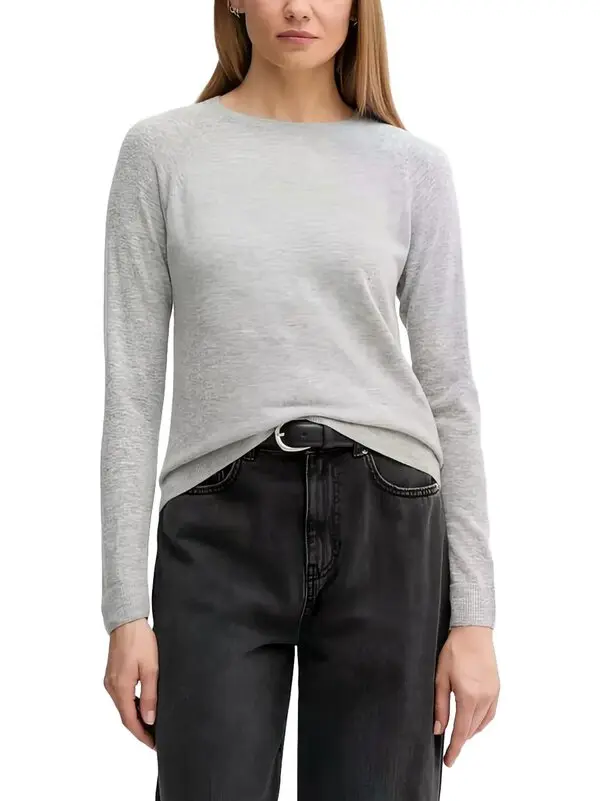 BENETTON Round-neck Sweater - Grey