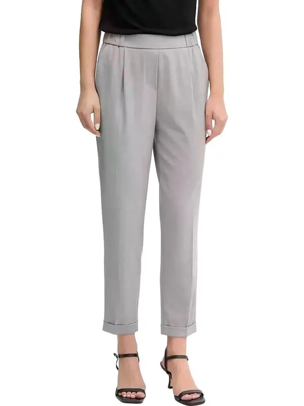BENETTON Elasticated Waistband Trousers - Grey