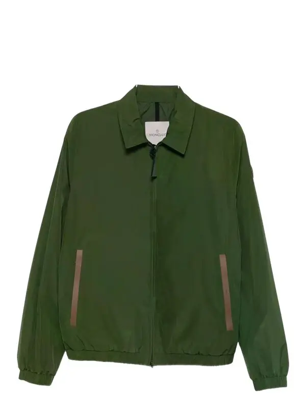 Moncler Zip-up Pocket Jacket - Green