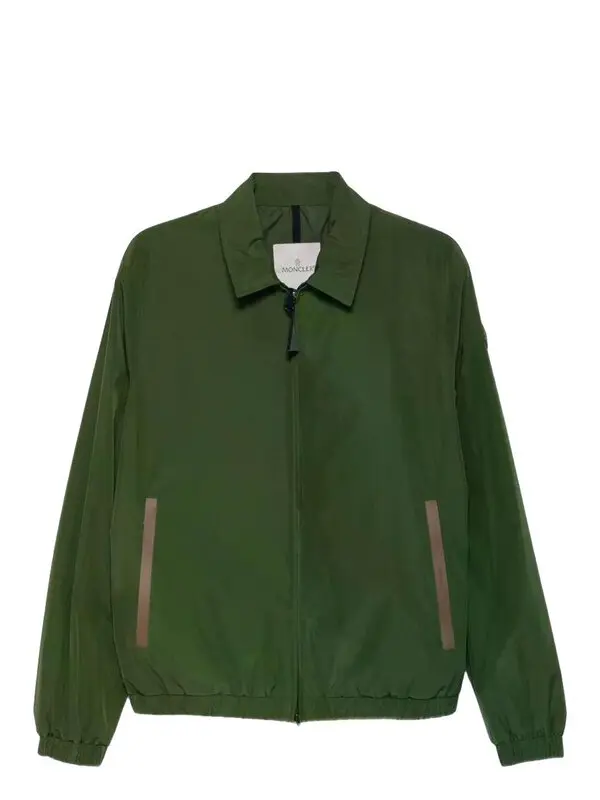 Moncler Zip-up Pocket Jacket - Green
