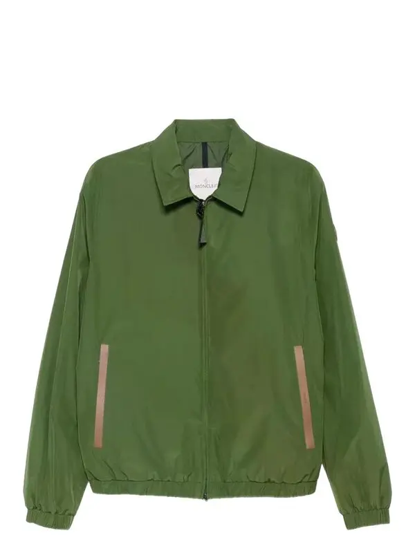 Moncler Zip-up Pocket Jacket - Green