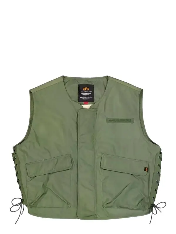 Alpha Industries Side-tie Vest - Green