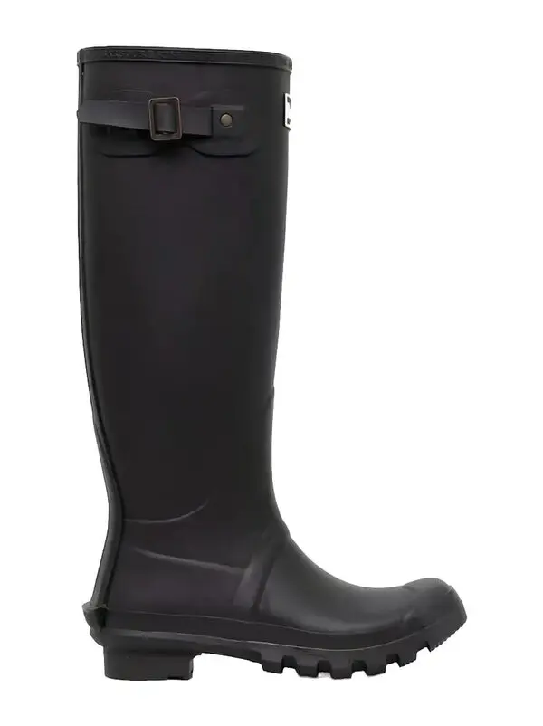Barbour Bede Wellington Buckle Boots - Black