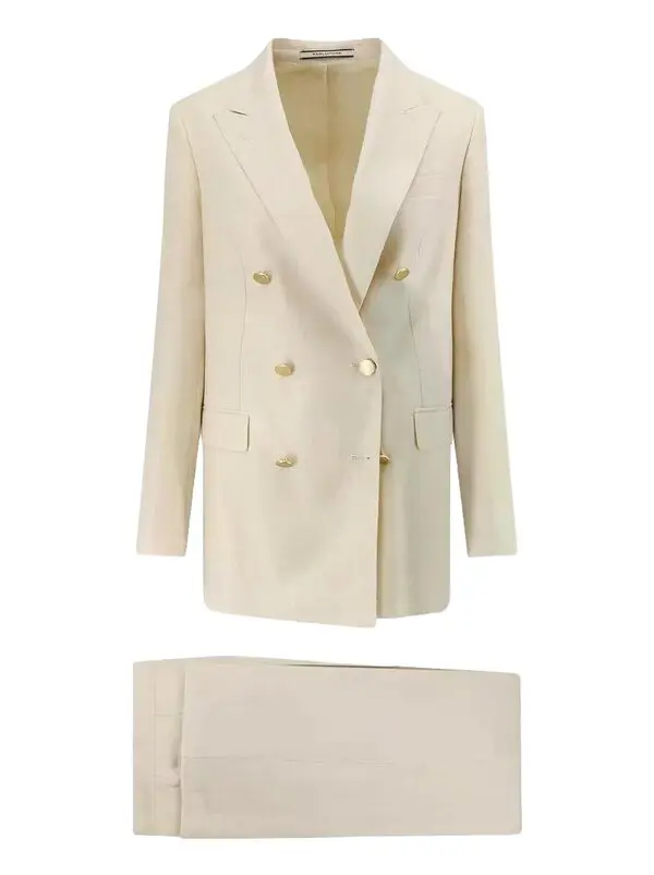 Tagliatore Double-breasted Suit - Neutrals