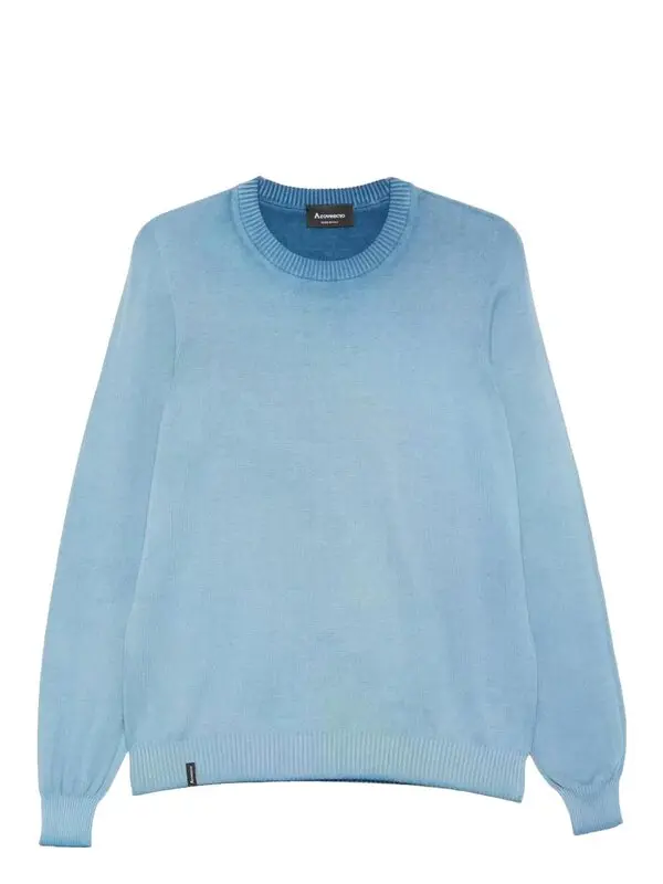 AROVESCIO Crew-neck Sweater - Blue