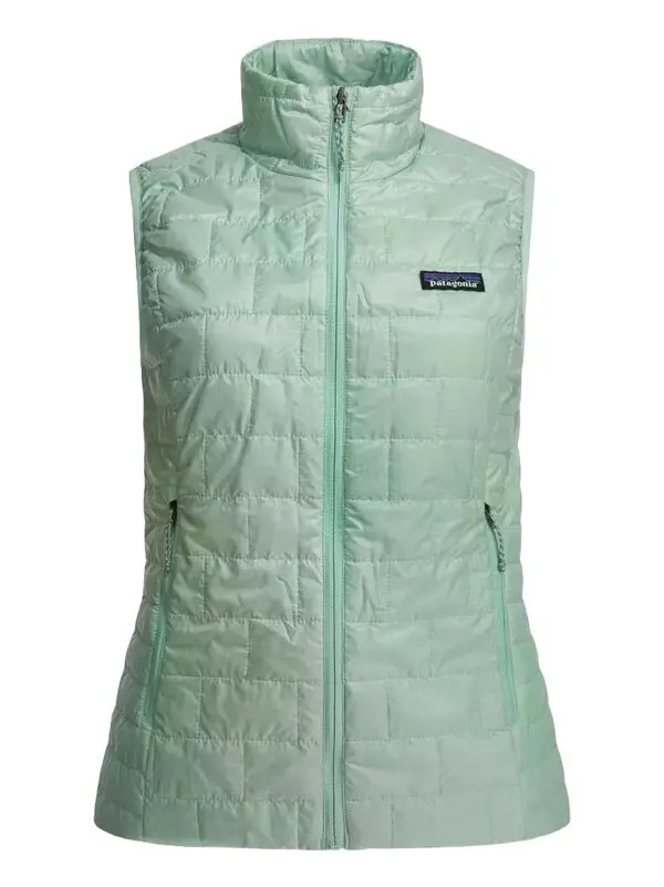 Patagonia Quilted Sleeveless Vest - Green