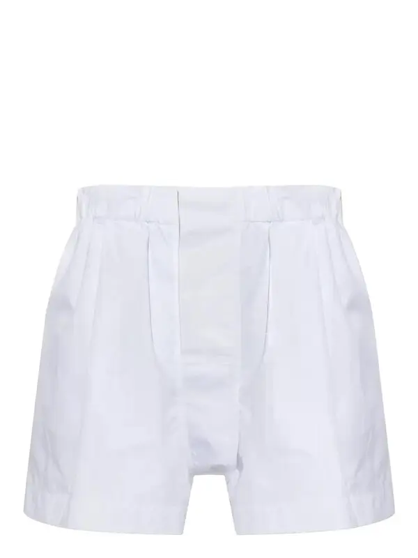 Lacoste Pleated Shorts - White