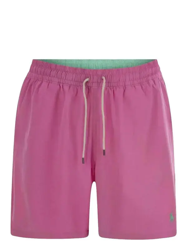 Polo Ralph Lauren Traveler Classic Pocket-patch Trunks - Pink