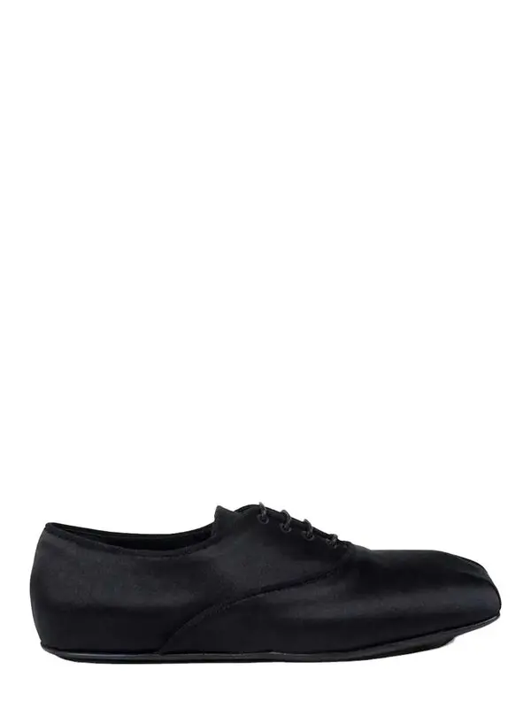 ANN DEMEULEMEESTER Tavis Satin Oxford Shoes - Black