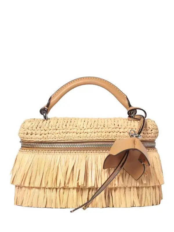 Michael Kors Fringed Shoulder Bag - Neutrals