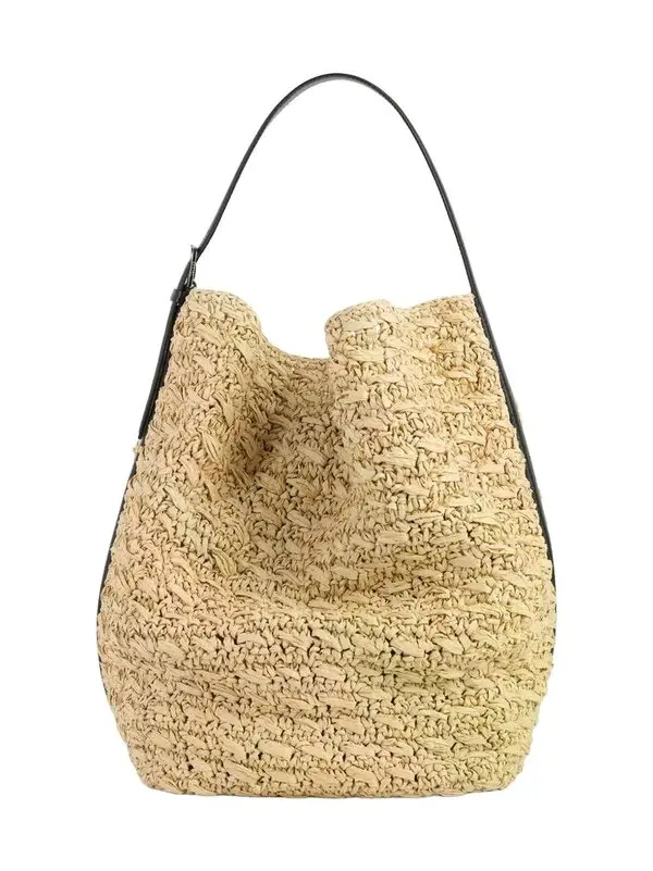 TOTEME Tote Bag With Belt Detail - Neutrals
