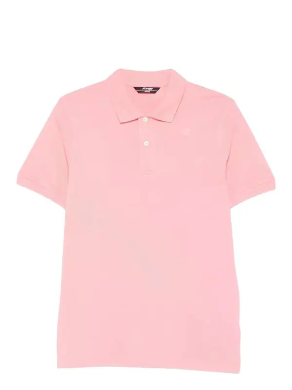 K-WAY Amedee Piqué Polo Shirt - Pink