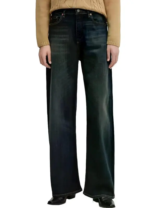BENETTON Patch-pocket Jeans - Blue