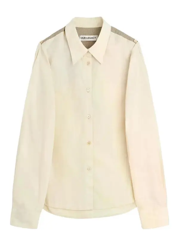 Our Legacy Split Shirt - Neutrals