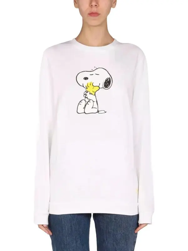 MOA CONCEPT X Peanuts Crew-neck Sweatshirt - White