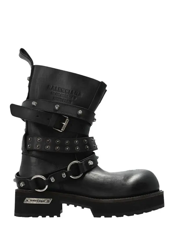 Balenciaga Venom City Bootie - Black