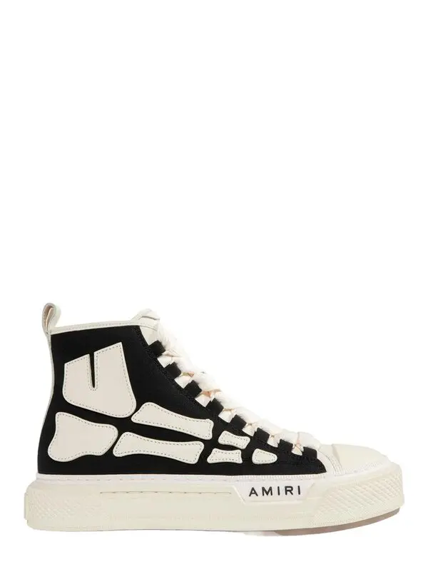 Amiri Skel Court Hi Sneakers - Black