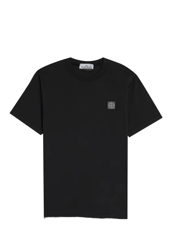 Stone Island Logo Patch T-shirt - Black