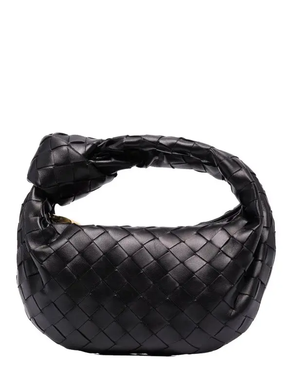 Bottega Veneta Mini Jodie Handbag - Black