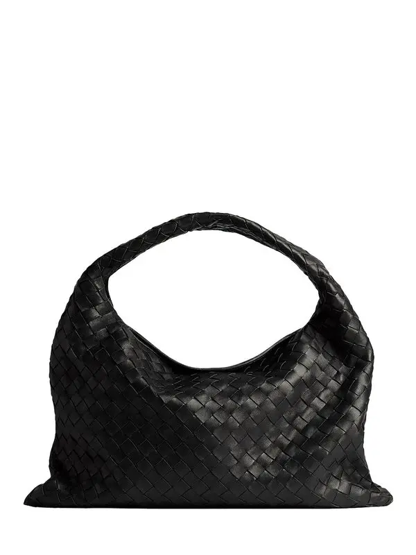 Bottega Veneta Small Hop - Black